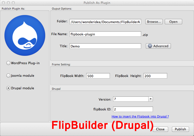 Alert from FlipBuilder [FlipBuilder.com]